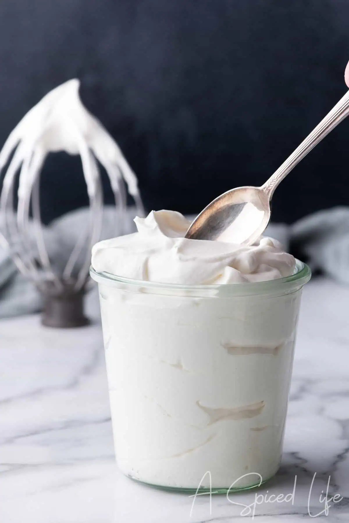 Chantilly Cream Recipe (Stable Whipped Cream) : A Spiced Life