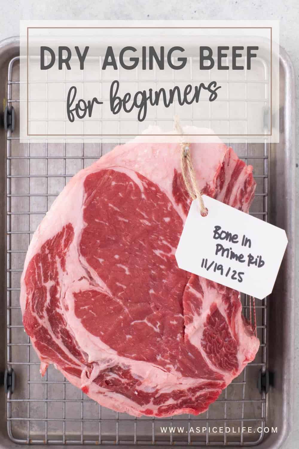 How to Dry Age Beef at Home (Easy 5-Day Method for Beginners) : A ...