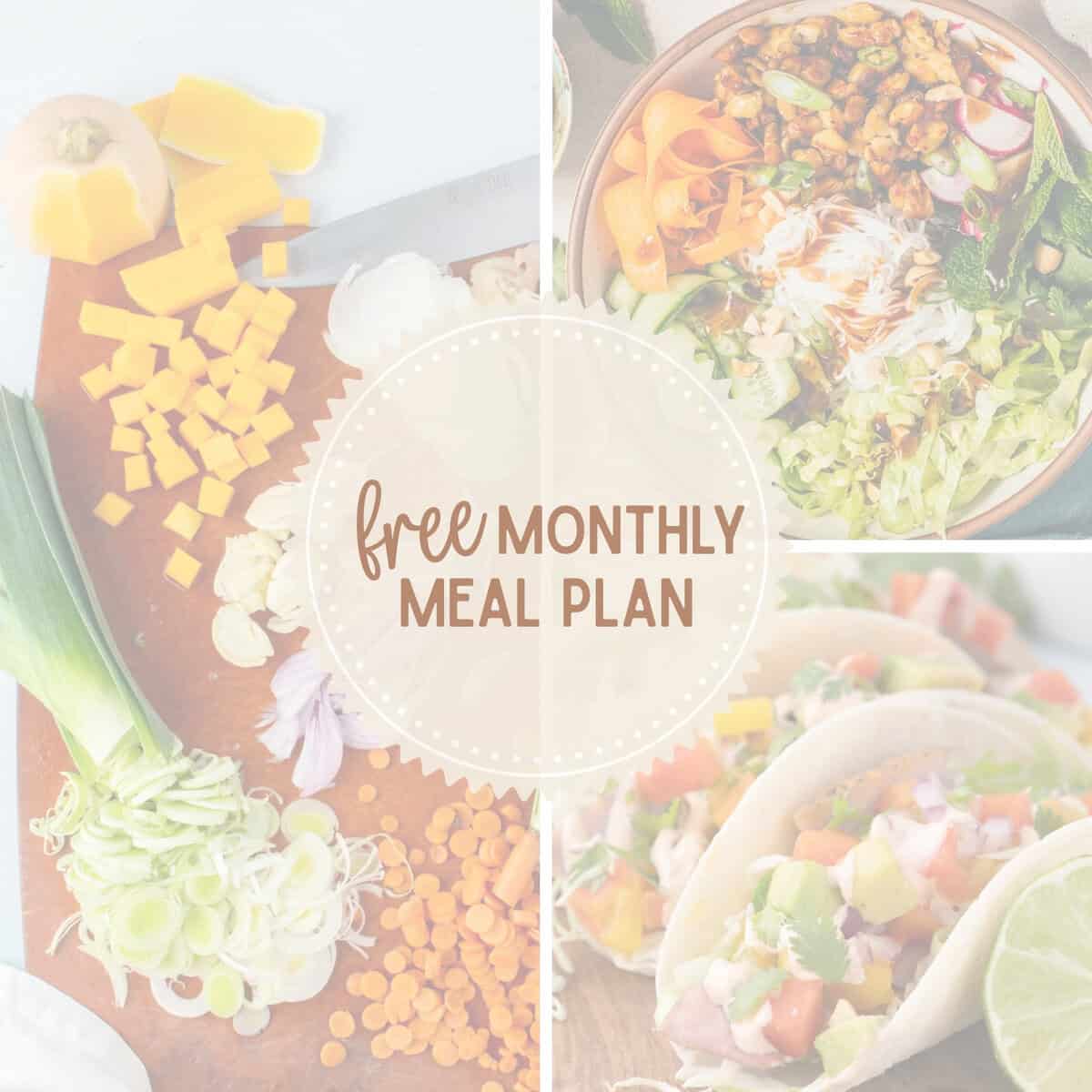 Family Meal Plan for June 2026 : A Spiced Life
